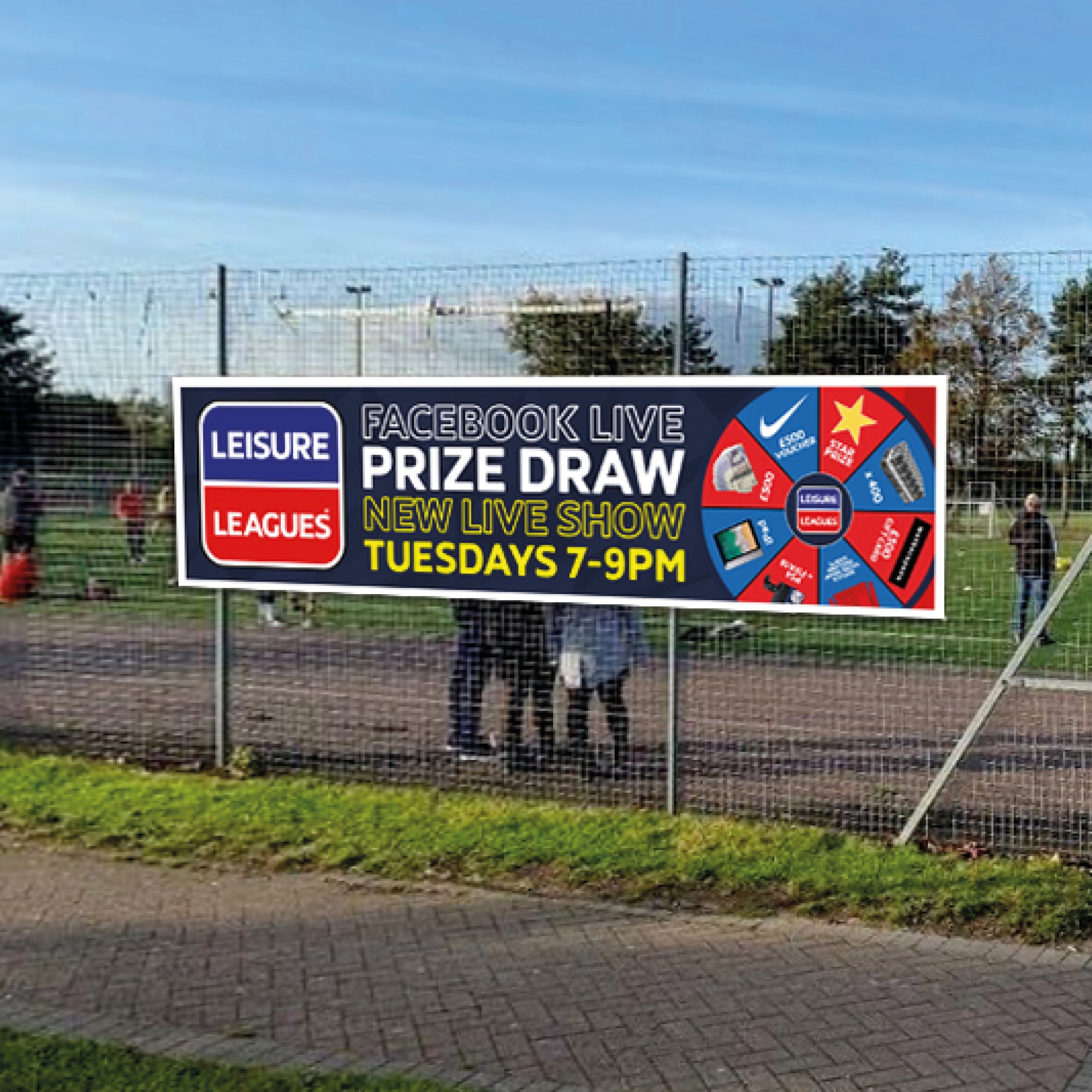 SALE - Prize Draw Banner 8ft x 2ft – LL Partner Shop